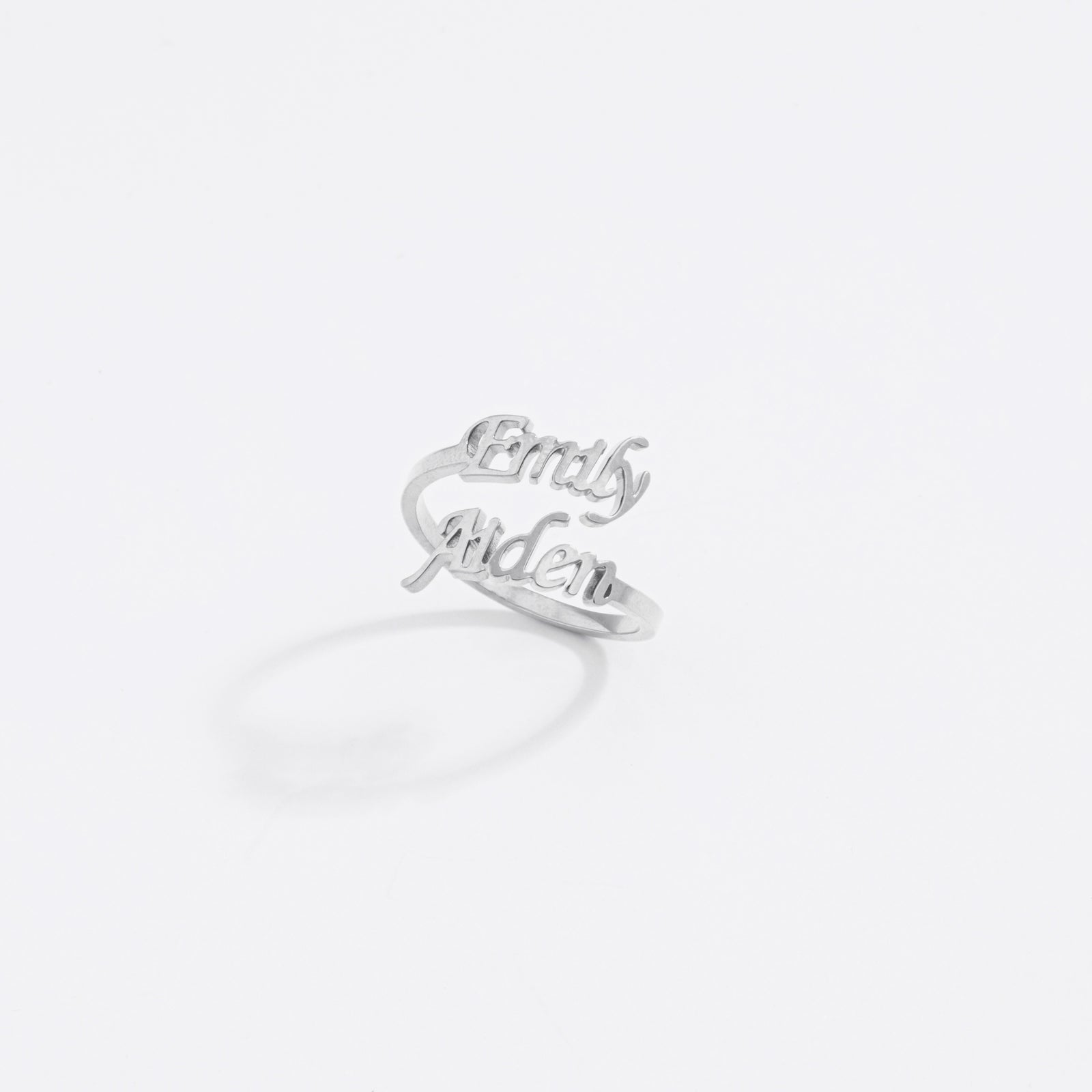 Customized Name Ring